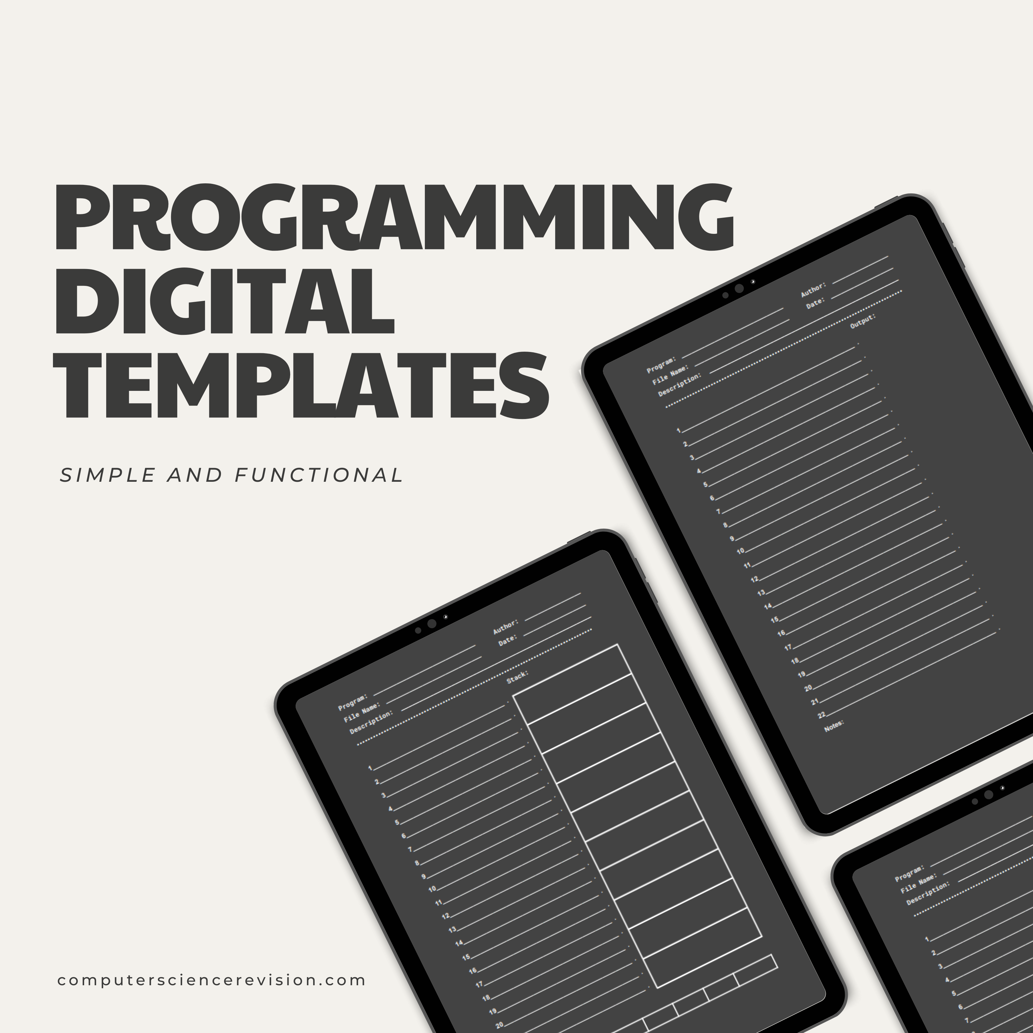 RESOURCES – COMPUTER SCIENCE REVISION
